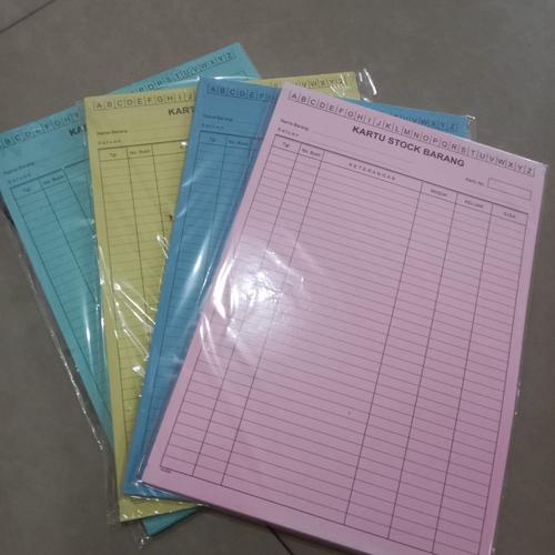 Jual Kartu Stock / Kartu Persediaan Barang / Kartu Stok Barang Folio ... Jual Kartu Stock / Kartu Persediaan Barang / Kartu Stok Barang Folio ...