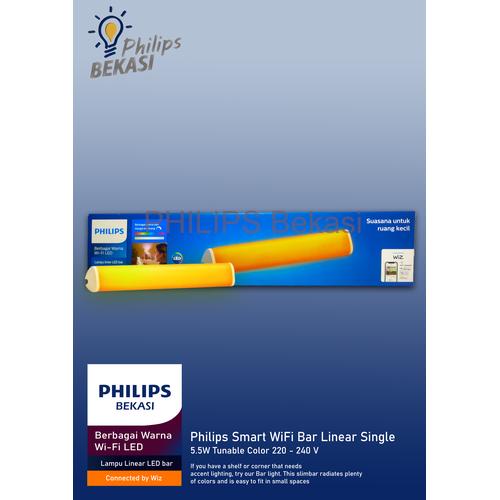 Jual Philips Smart LED Wi-Fi BLE Bar Linear Light INDO Single - Kota ...