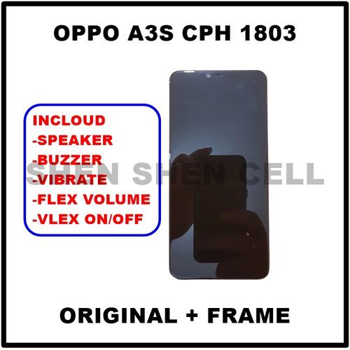 Jual LCD OPPO A3S CPH1803 / CPH 1853 ORIGINAL CABUTAN FULLSET + FRAME ...