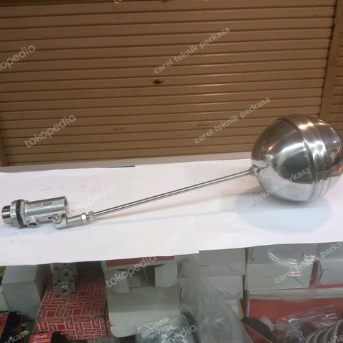 Jual FLOATING VALVE/PELAMPUNG TANGKI STAINLESS SS 304 1" INCH - Jakarta ...