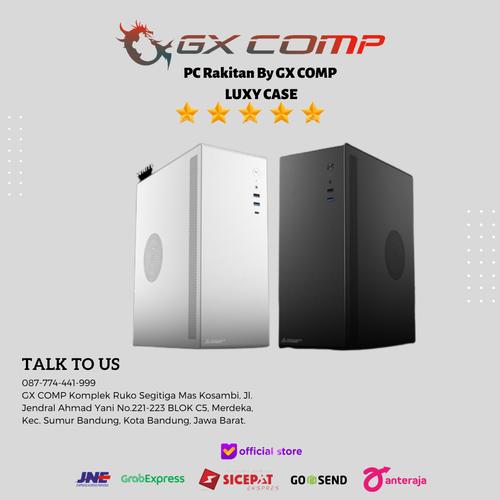 Promo PC RAKITAN | CPU KOMPUTER CORE i3 BARU GARANSI 1 TAHUN - CASE LUXY, SSD 128GB Cicil 0% 3x ...