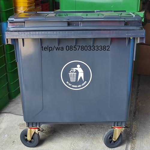 Jual tong sampah besar hdpe 1100 Liter - Hijau - Kota Bogor - Latif ...