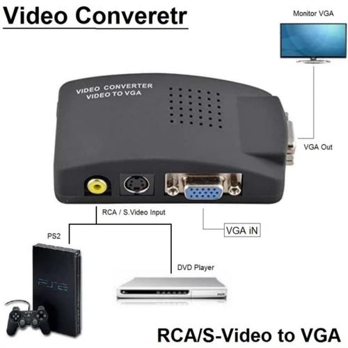 Jual Vga To Tv Rca Converter-Converter Pc To Tv - Jakarta Pusat ...