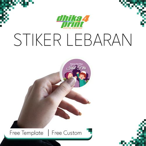 Jual STIKER Ucapan Selamat Hari Raya Idul Fitri STIKER LEBARAN - 8 x ...
