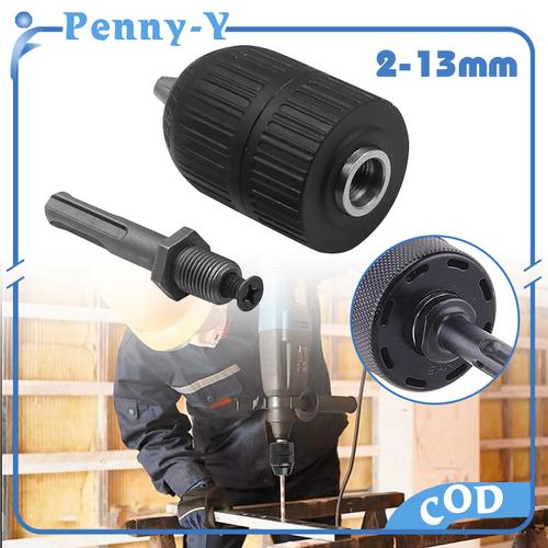 Jual Drill Chuck 2-13mm Kepala Bor Impact Kepala Mesin Bor + Adapter ...
