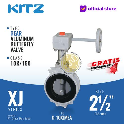Promo Butterfly Valve Aluminum KITZ Fig. G-10XJMEA , 2 1/2" - 65mm ...