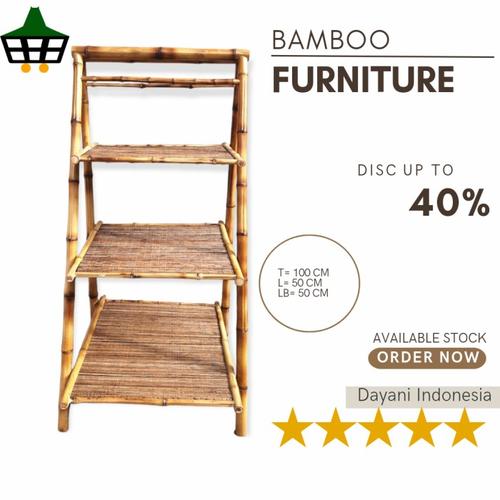 Promo Rak Bambu Susun 3 Dayani Indonesia Ready Stock - Kab. Bantul ...