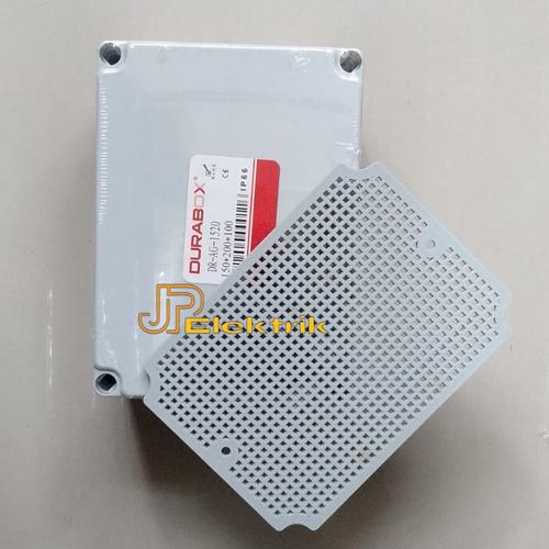 Jual Box Panel Plastik ABS 150x200x100 mm Abu IP66 Panel Box + Base ...