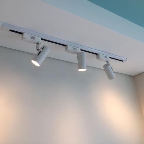 Jual Lampu Track Light E27 SET isi LED 7Watt ( 1 Meter isi 3 Lampu E27 ...