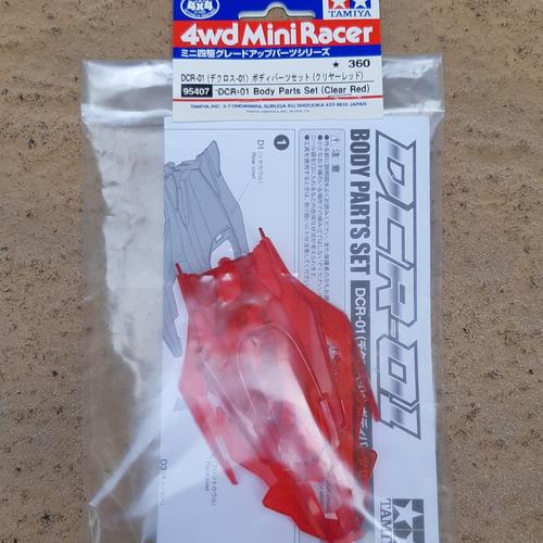Jual Tamiya Body Parts Set DCR 01 95407 Clear Red - Jakarta Utara ...