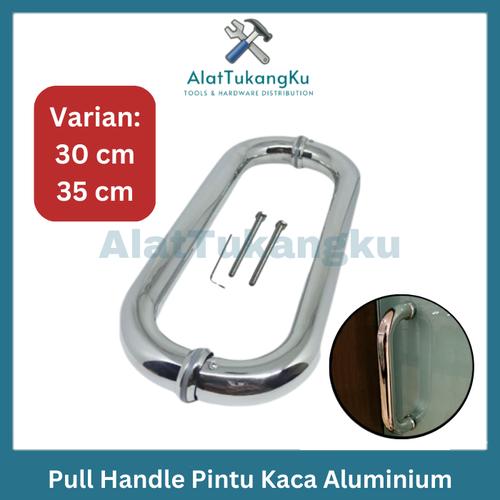 Jual Tarikan Gagang Pull Handle Pintu Kaca Aluminium Stainless C 30CM ...