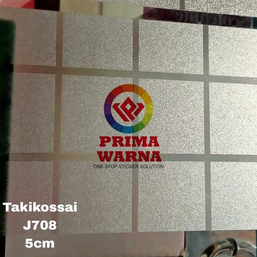 Jual Stiker Kaca Es Film Sandblast Takikossai Motif Kotak - 2cm - Kota ...