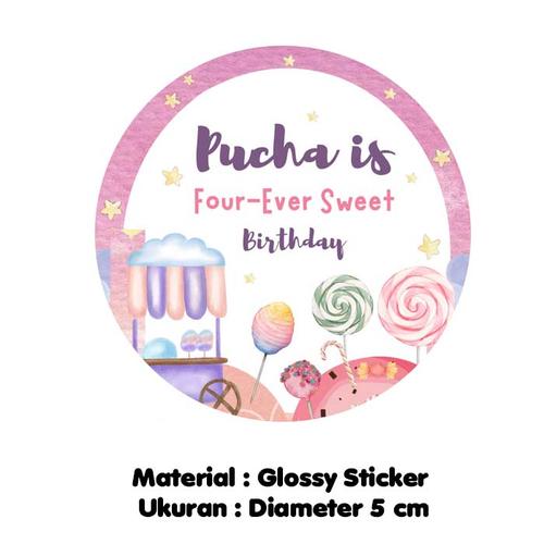 Jual Sticker Custom / Sticker bulat custom / Sticker Souvenir ulang ...