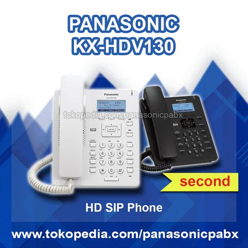 Jual SIP Phone KX-HDV130 Telepon Sip Panasonic Second - Putih - Jakarta Timur - PABX PANASONIC ...