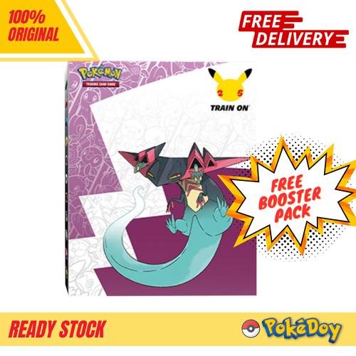 Jual TCG Pokemon 25th Celebrations Dragapult Prime Album Koleksi Binder ...