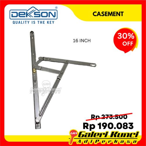 Jual Casement Dekson Dekkson friction stay fs ss 16 inch engsel jendela ...