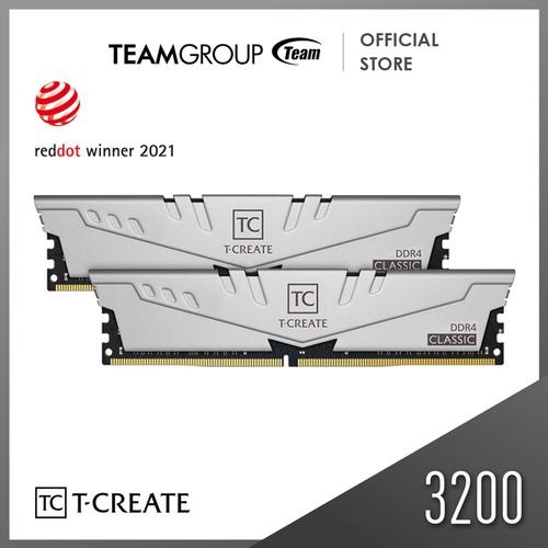 Promo Teamgroup Memory T-CREATE Classic DDR4 2x32GB 3200Mhz - Silver ...