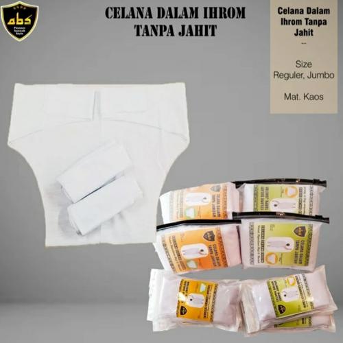 Promo Celana Dalam Tanpa Jahitan Haji Umroh Dalaman Ihrom Umrah Pria Wanita - Reguler 1 pcs ...