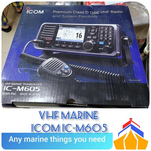 Jual Radio VHF Icom IC-M605 Original / ICOM M605 - Jakarta Utara ...