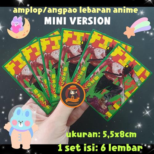 Jual mini angpao/amplop lebaran anime chainsaw man - Kab. Tulungagung ...