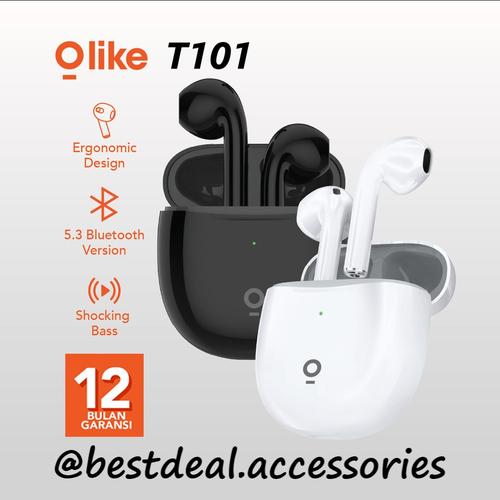 Jual Olike T101 TWS True Wireless Earphone Earbuds Bluetooth Headset ...