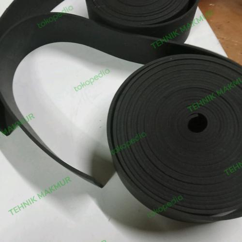 Jual rubber strip/ karet strip hitam tebal 3mmx30mmx1mtr - Jakarta ...