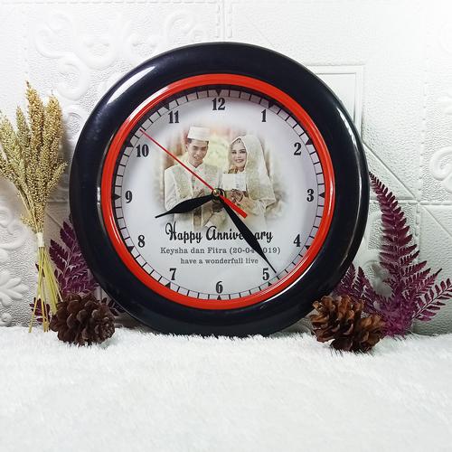 Jual SOUVENIR JAM DINDING CUSTOM FOTO WISUDA/ULTAH/PREWEDDING TERMURAH ...