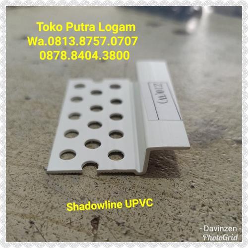 Jual Shadowline sendolen PVC UPVC 10x10x25 panjang 2.5 meter - Kota ...