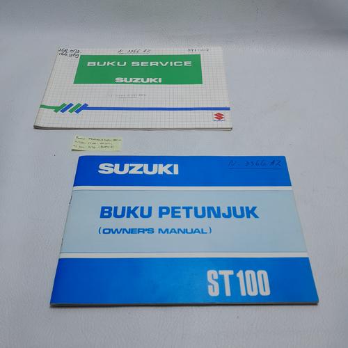 Jual Buku manual dan buku servis suzuki CARRY 1.0 ST100 - orisinil - 72 ...