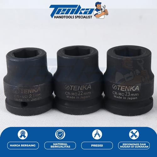 Jual Mata Socket 3/4" DR Impact Sok 6PT Tenka | IS-621 | IS-622 | IS ...