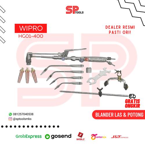 Jual BLANDER LAS DAN POTONG / CUTTING & WELDING TORCH WIPRO HG01-400 ...