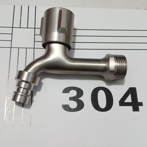 Jual KRAN TAMAN STENLIS BULAT/KRAN MESIN CUCI/KRAN GARASI/KRAN TAMAN 3/ ...