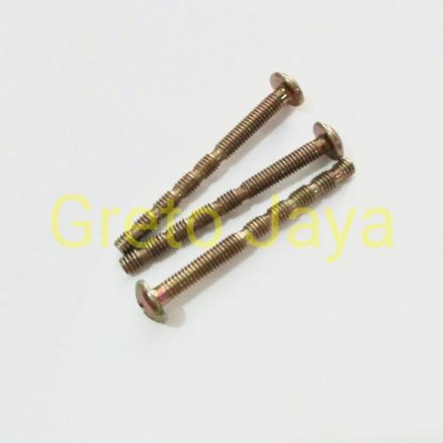 Jual Baut Skrup Potong Patah Sekrup Screw Besi Tarikan Handle Handel ...