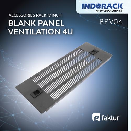 Jual INDORACK - BPV04 BLANK PANEL 4U VENTILATION 19" - Jakarta Pusat - Digital_Rackindo | Tokopedia