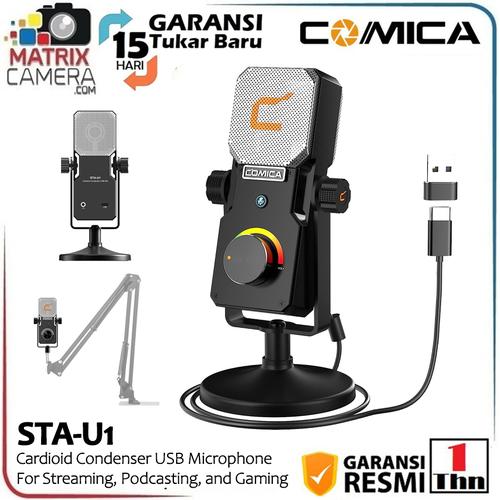 Promo COMICA STA-U1 Cardioid Condenser USB Microphone for Smartphone PC ...