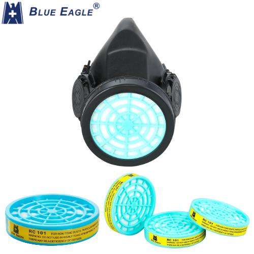 Jual Masker Respirator Single Filter NP 303 Blue Eagle + Cartridge ...