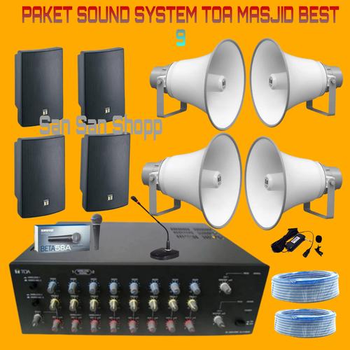 Jual paket sound systen toa masjid outdoor indoor best 9 top - Jakarta ...