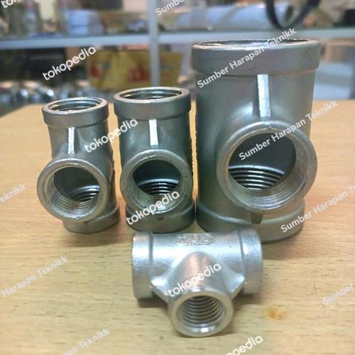 Jual Vlok Sok Tee 2 x 1 1/4" Inch SS304 - Jakarta Barat - Sumber ...