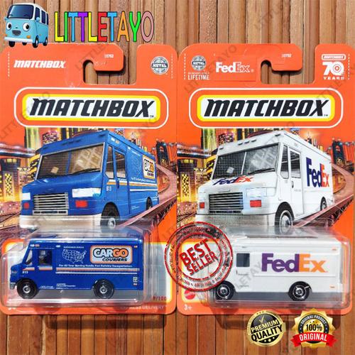 Jual MATCHBOX EXPRESS DELIVERY 2022 PUTIH PICKUP BLIND BOX VAN CARGO ...