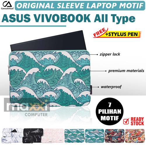 Jual ORIGINAL Sleeve Laptop Asus Vivobook 14 Ultra 15 Inch Sarung Tas ...