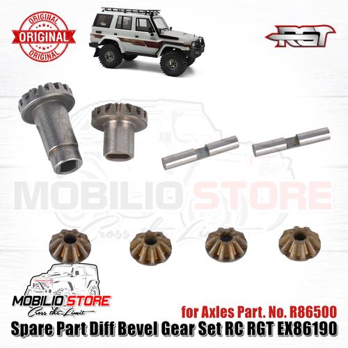Jual Spare Part Diff Bevel Gear Set Original RC RGT EX86190 Axles ...