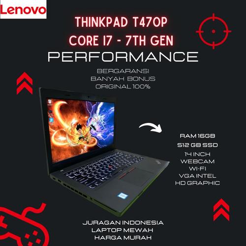 Jual Lenovo Thinkpad T460 / T470 i7 Gen 7th | RAM 16GB SSD 512GB - T470 ...