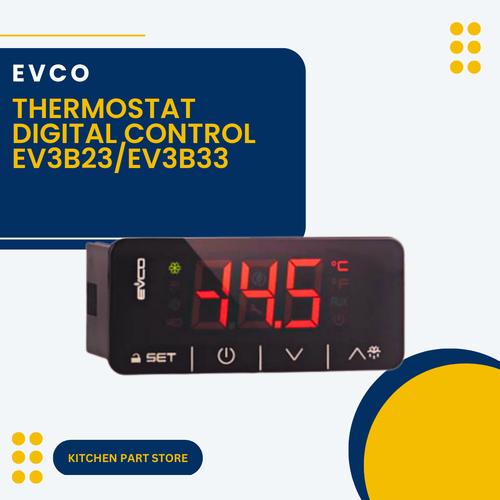 Jual Thermostat Digital control Kulkas/Chiller/Freezer Evco EV3B23 ...
