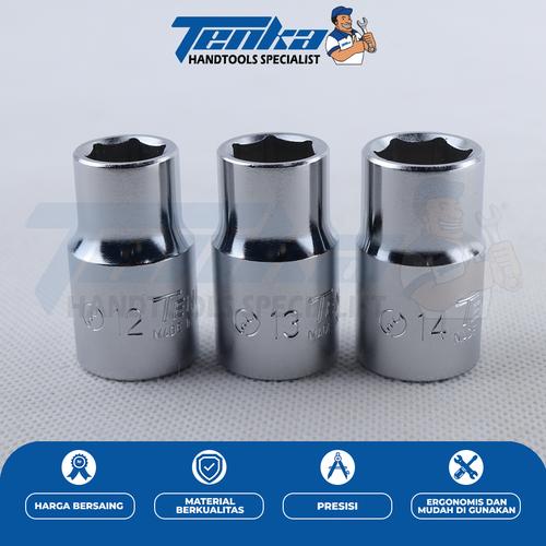 Jual Mata Kunci hexagonal | 6 PT Socket Tenka | S-412H | S-413H | S ...