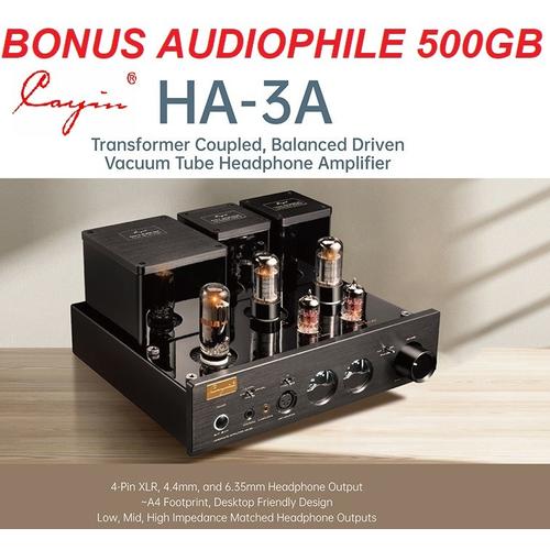 Jual Cayin HA-3A / HA3A / HA 3A / HA 3 A Vacuum Tube Headphone ...