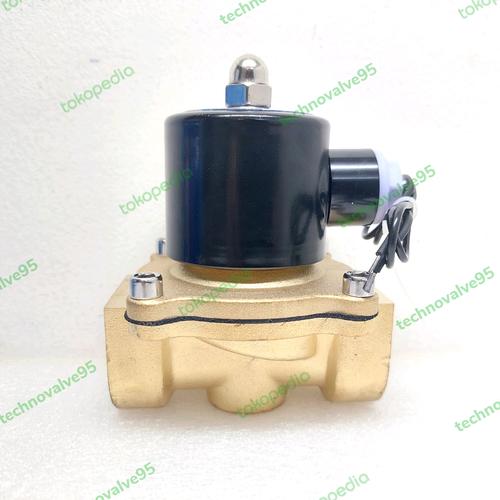 Jual SOLENOID VALVE 2 WAY KUNINGAN DRAT 1" INCH / UW-25 AC220V/DC24V (NC) - AC220V - Jakarta ...