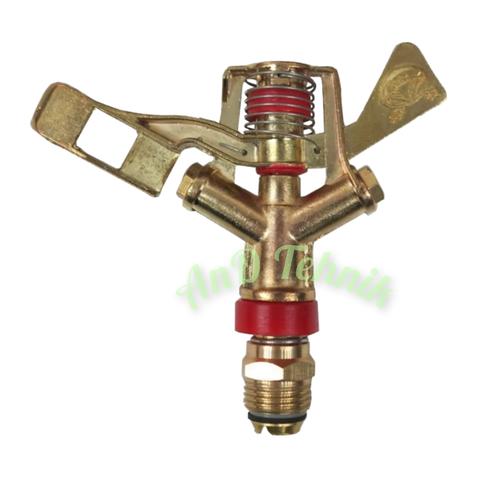 Jual Sprinkler Taman Kuningan / Tabok / Brass Pulsating Sprinkler 1/2 ...