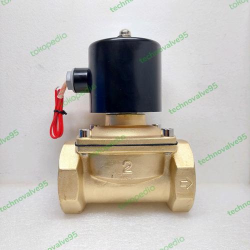 Jual SOLENOID VALVE 2 WAY KUNINGAN DRAT 2" INCH / UW-50 AC220V/DC24V (NC) - AC220V - Jakarta ...