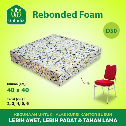 Jual Busa Rebonded / Rebonded Foam / Alas Duduk Kursi Kantor 40x40 - 40 ...