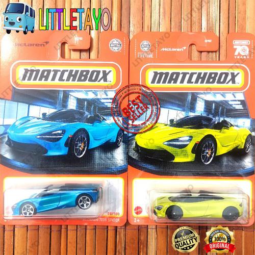 Promo MATCHBOX McLAREN 720S SPIDER 2021 BIRU - SPORT CAR FERRARI - 2022 ...
